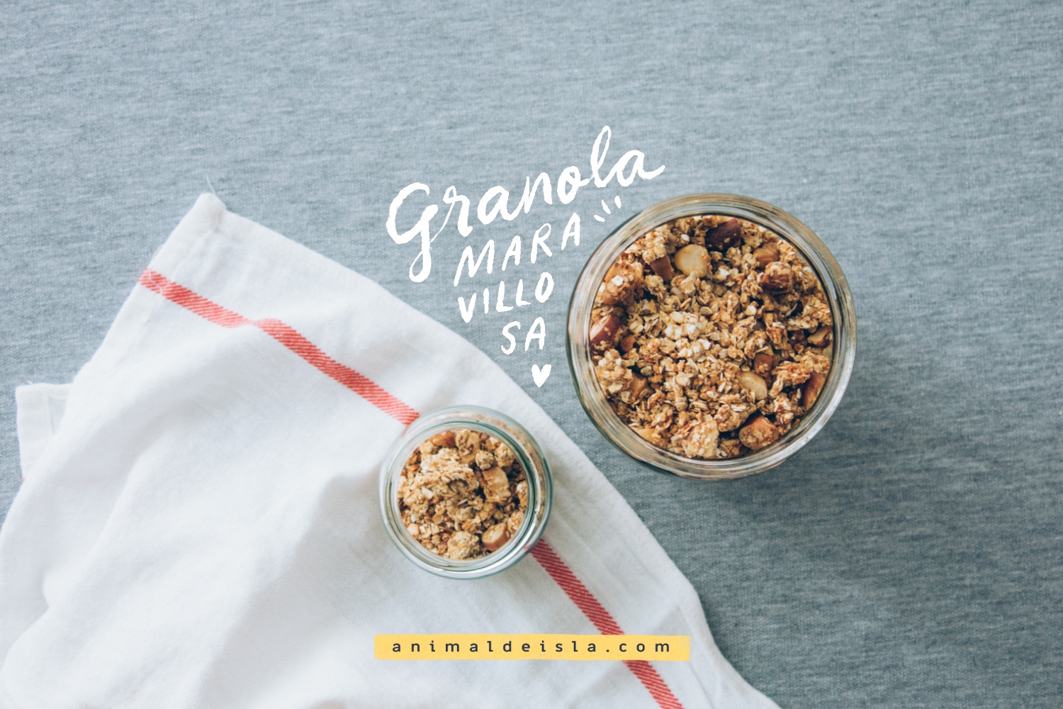 Granola maravillosa - Animal de isla